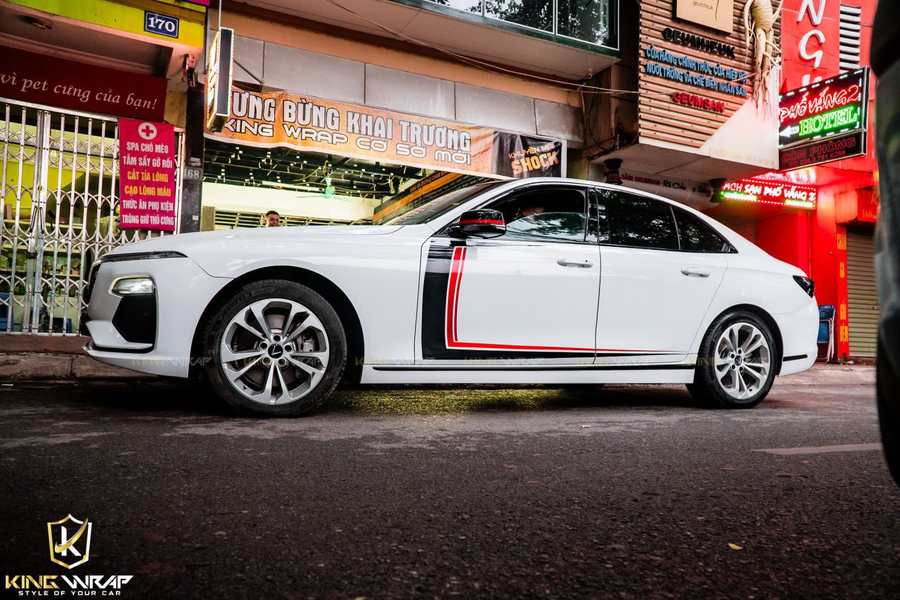 Dán tem xe oto tại Mê Linh | Decal Ô tô - KingWrap